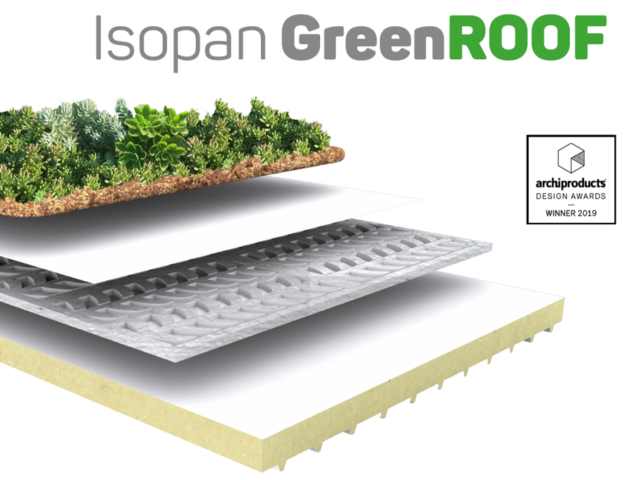 GREEN ROOF – soluția Isopan pentru acoperișuri verzi, cu capacitate ...