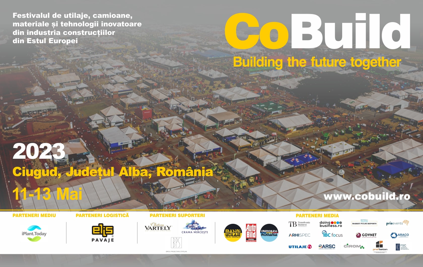 CoBuild 2023, unicul târg de utilaje de construcții din România 11-13 ...