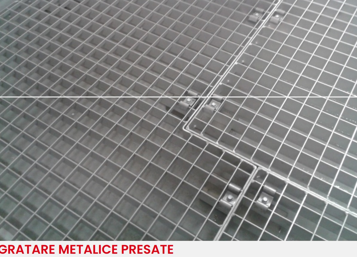 Gratare metalice presate - Arhispec.ro!