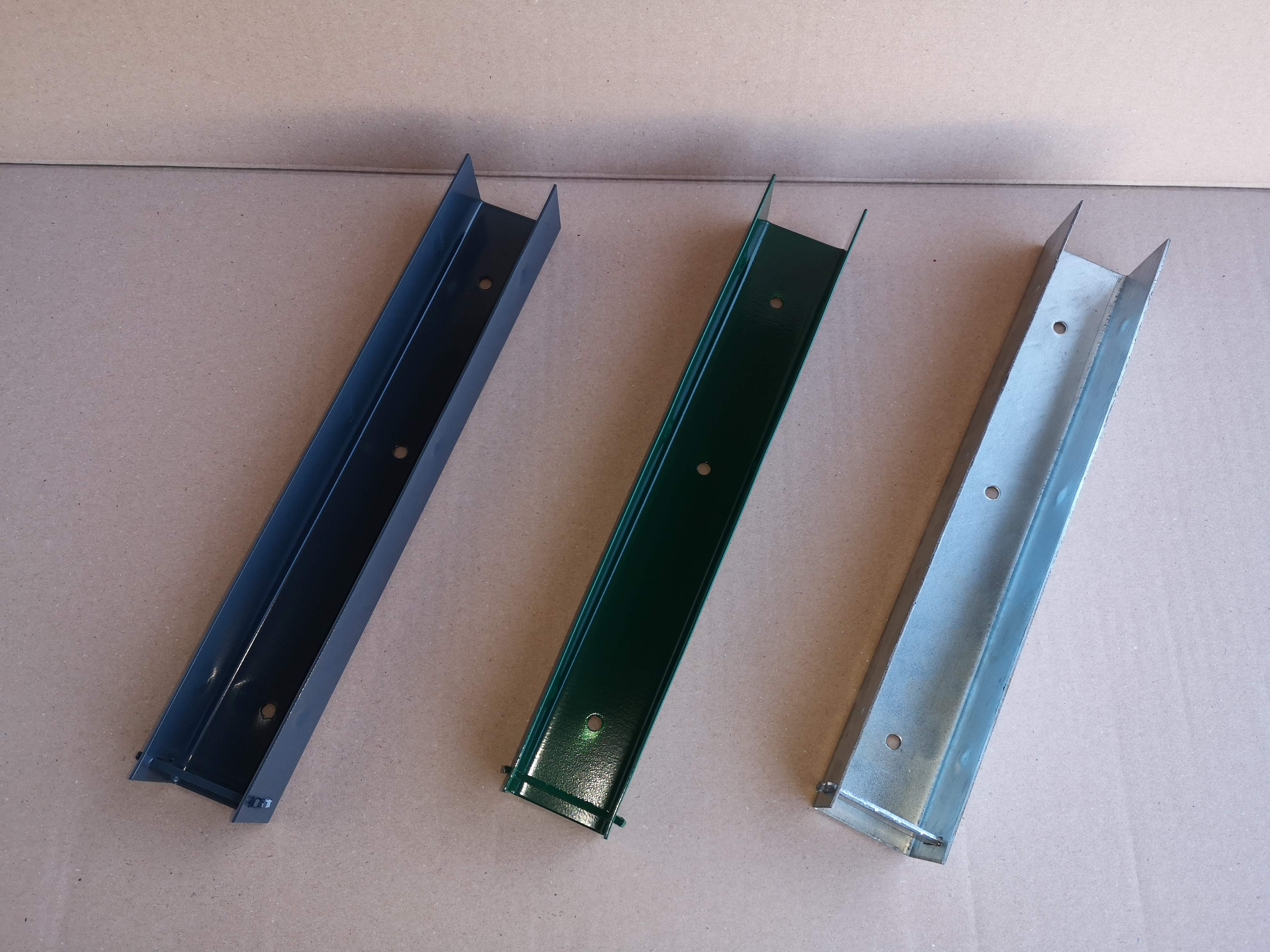 Sistem de gard cu soclu prefabricat Premium cu suprafata plana ...