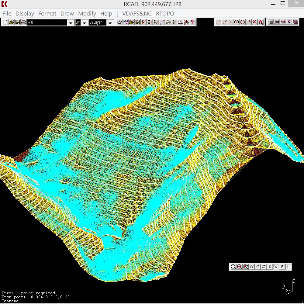 RTOPO Hydrology - Software CAD pentru topografie: editare fisiere XYZ ...